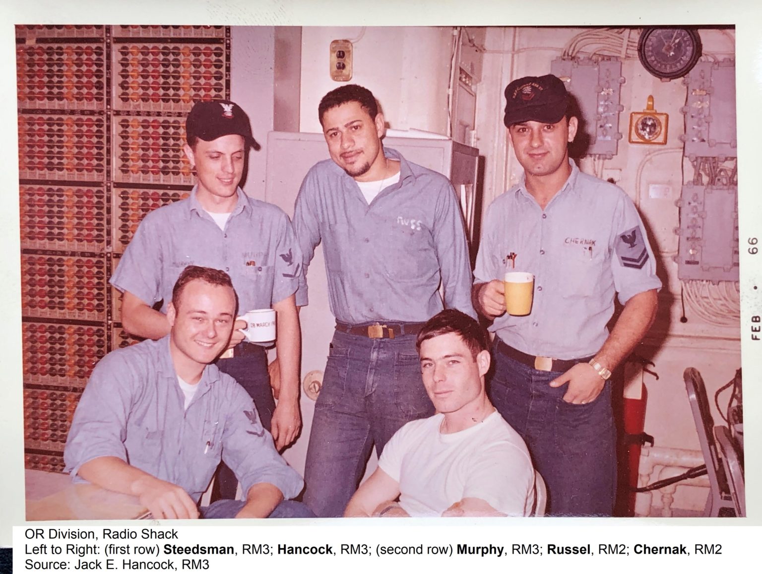 Jack E. Hancock, RM3 – 1965 – 1966 | USS Calvert (APA-32)