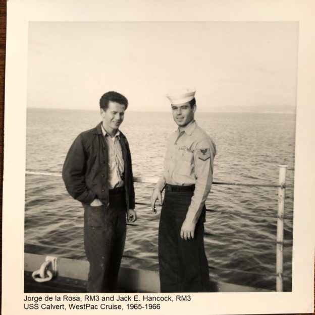 Jack E. Hancock, RM3 – 1965 – 1966 | USS Calvert (APA-32)